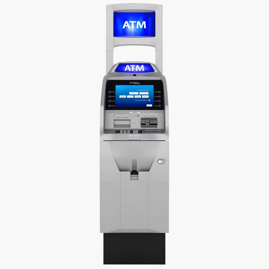 atm triton argo 3d model