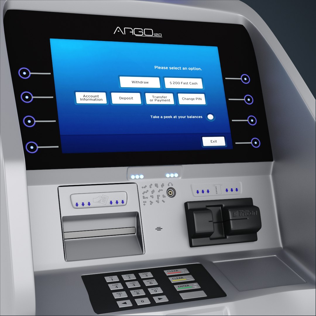 atm triton argo 3d model