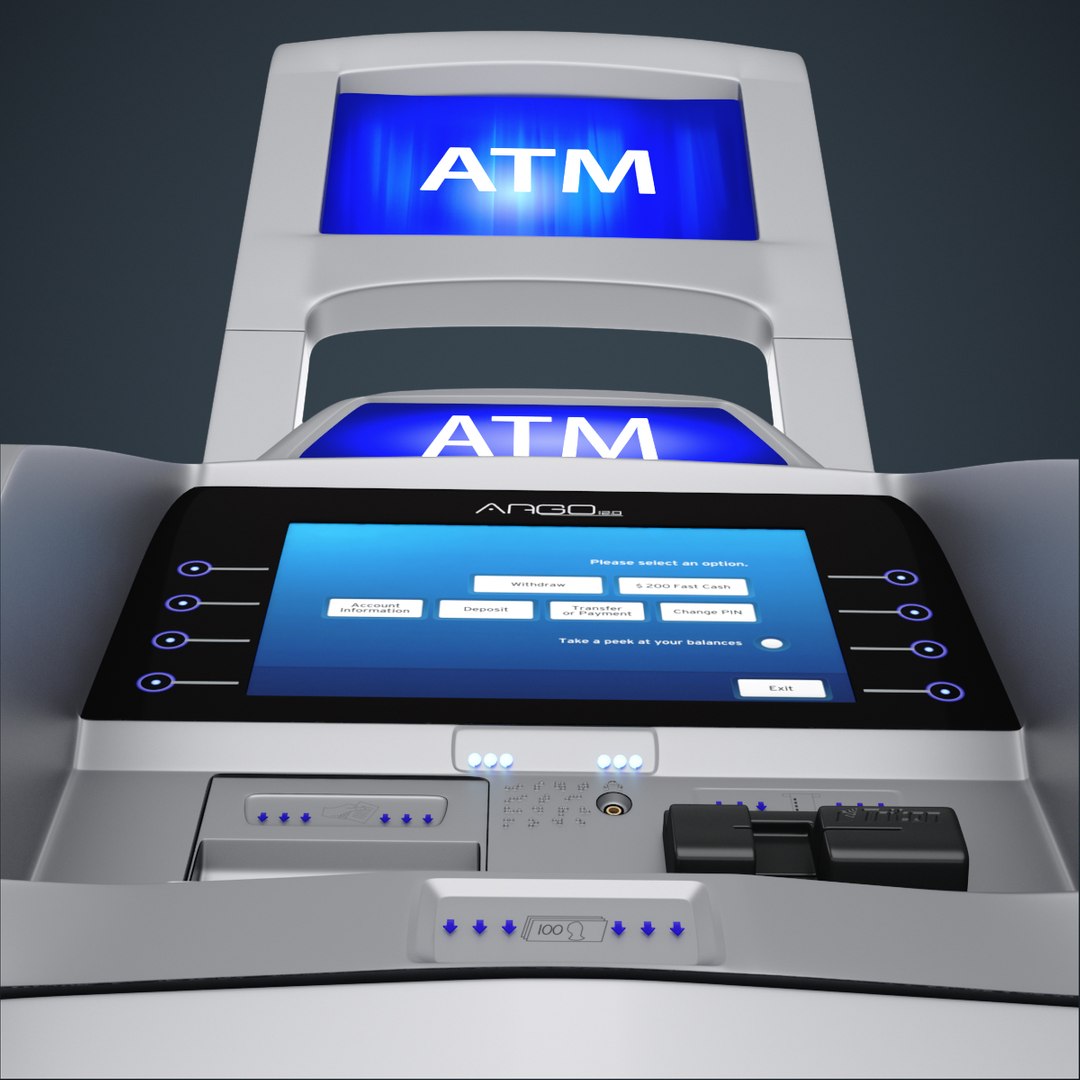 atm triton argo 3d model