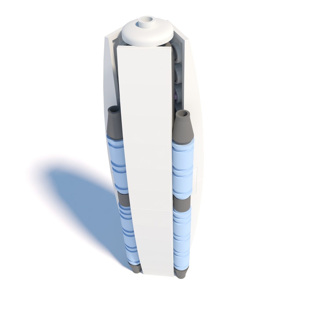 Lego - Mode Gakuen Cocoon Tower 3D Model - TurboSquid 1817032