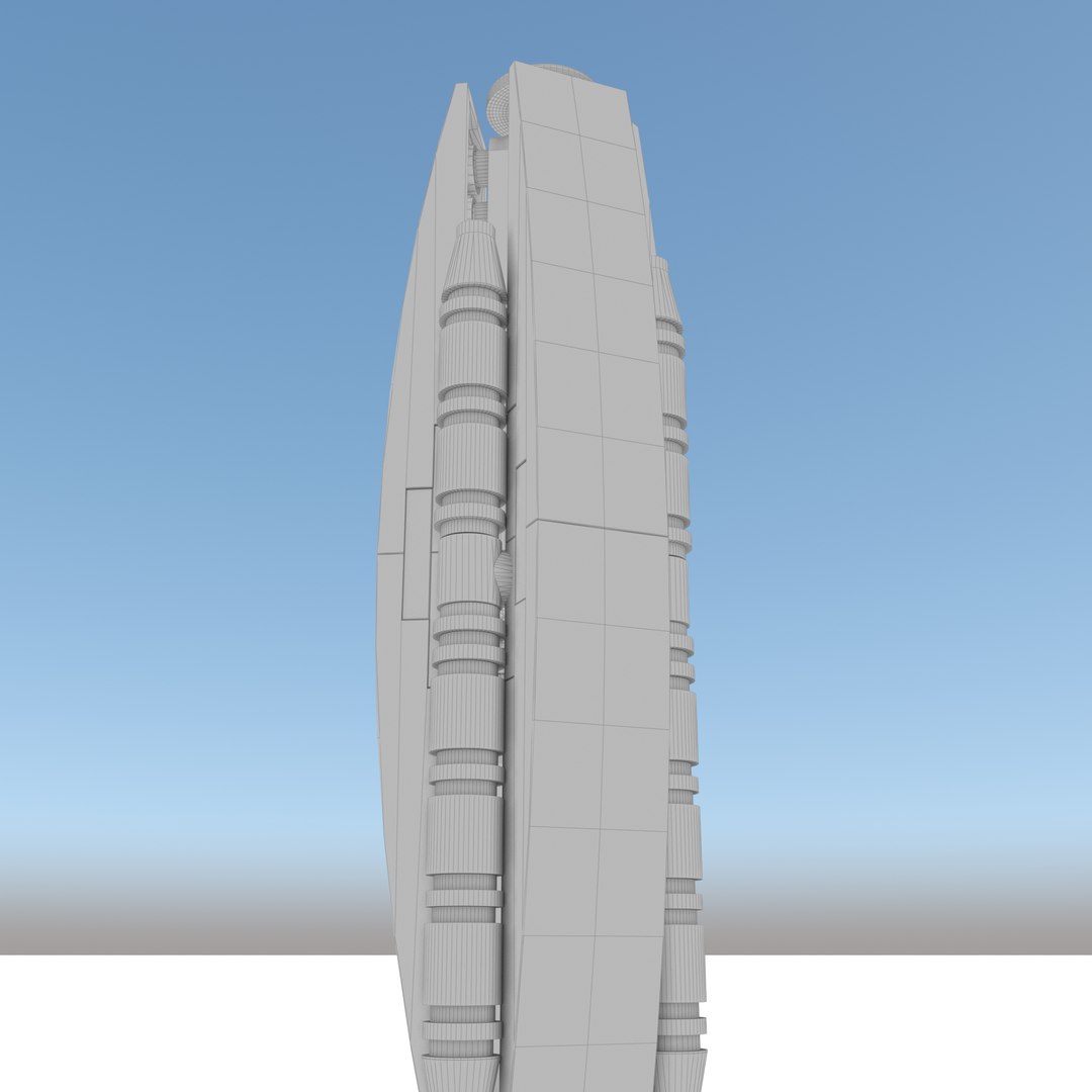 Lego - Mode Gakuen Cocoon Tower 3D Model - TurboSquid 1817032