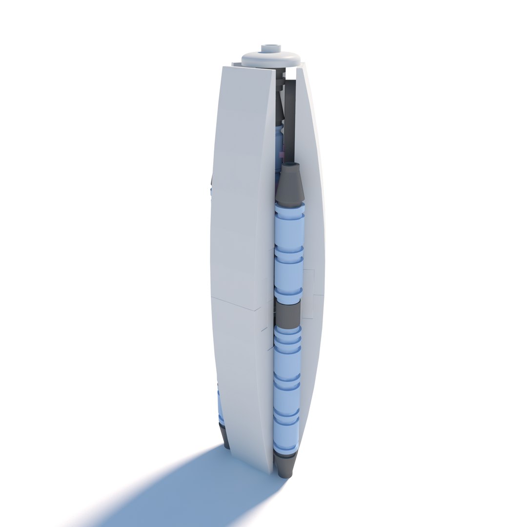 Lego - Mode Gakuen Cocoon Tower 3D Model - TurboSquid 1817032