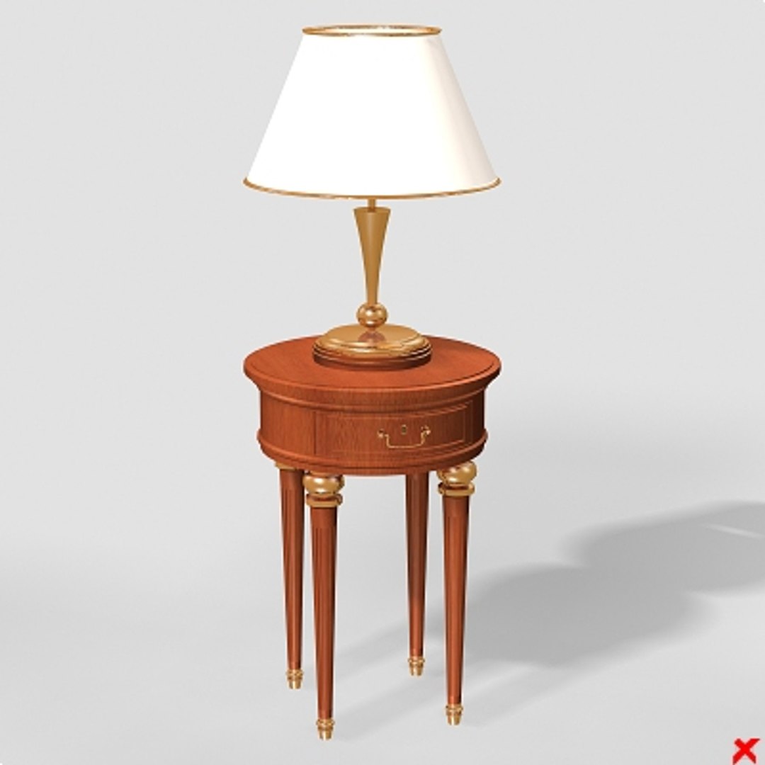 3d Model Table Lamp
