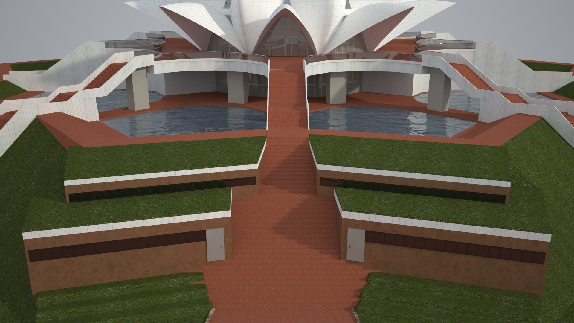 3D Model Realistic Temple - TurboSquid 1261891