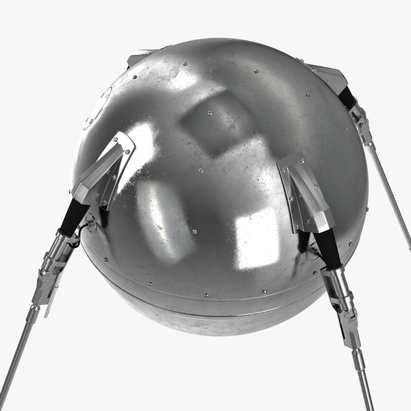 3d model sputnik 1