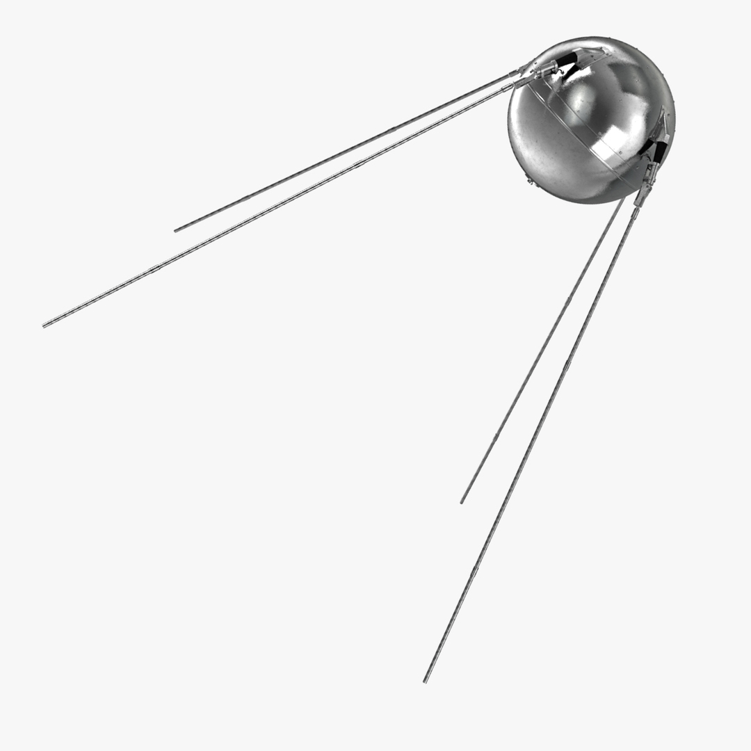 3d Model Sputnik 1