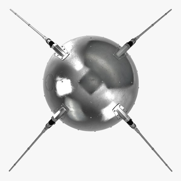 3d model sputnik 1