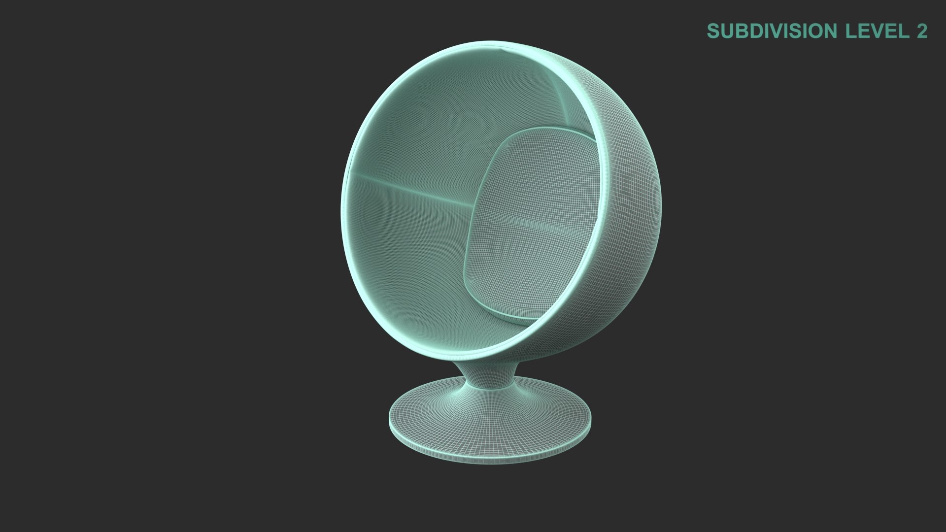 Ball Chair 3D Model - TurboSquid 1818085