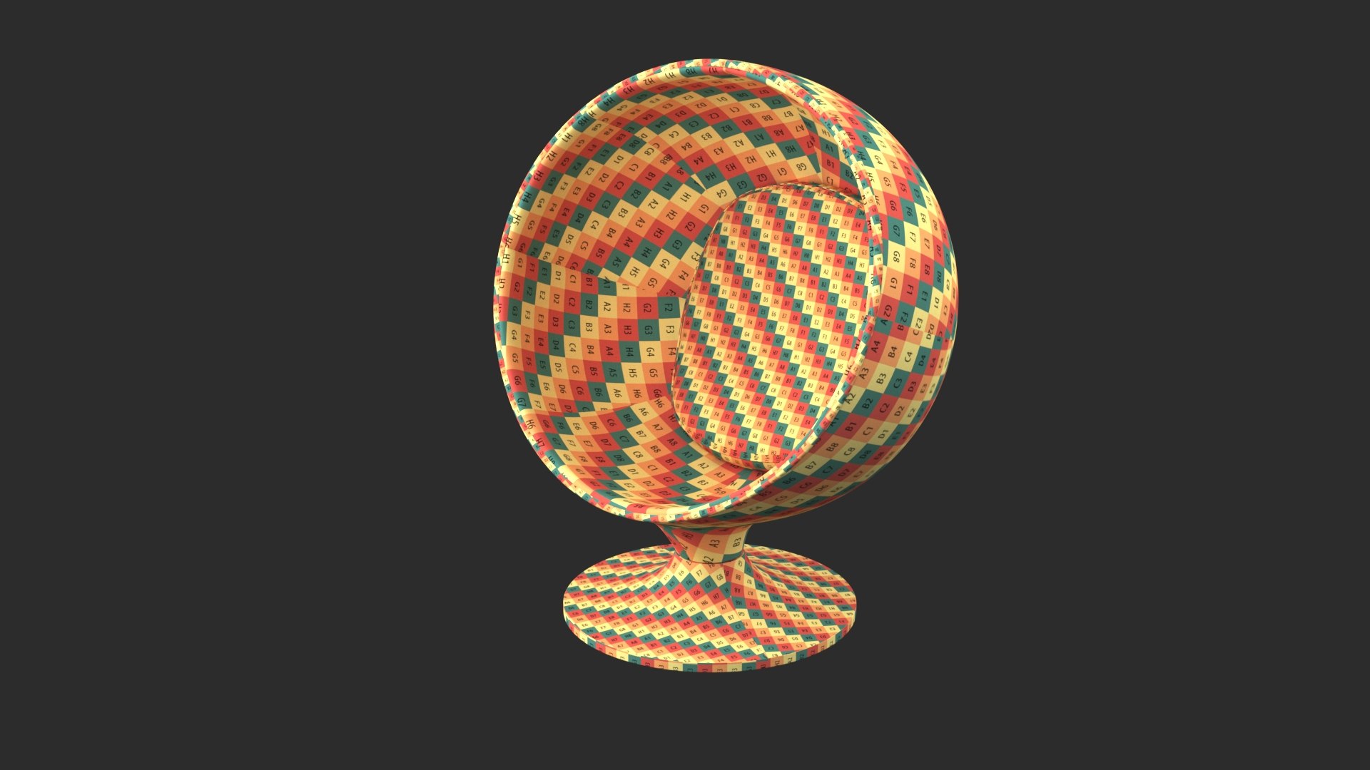 Ball Chair 3D Model - TurboSquid 1818085