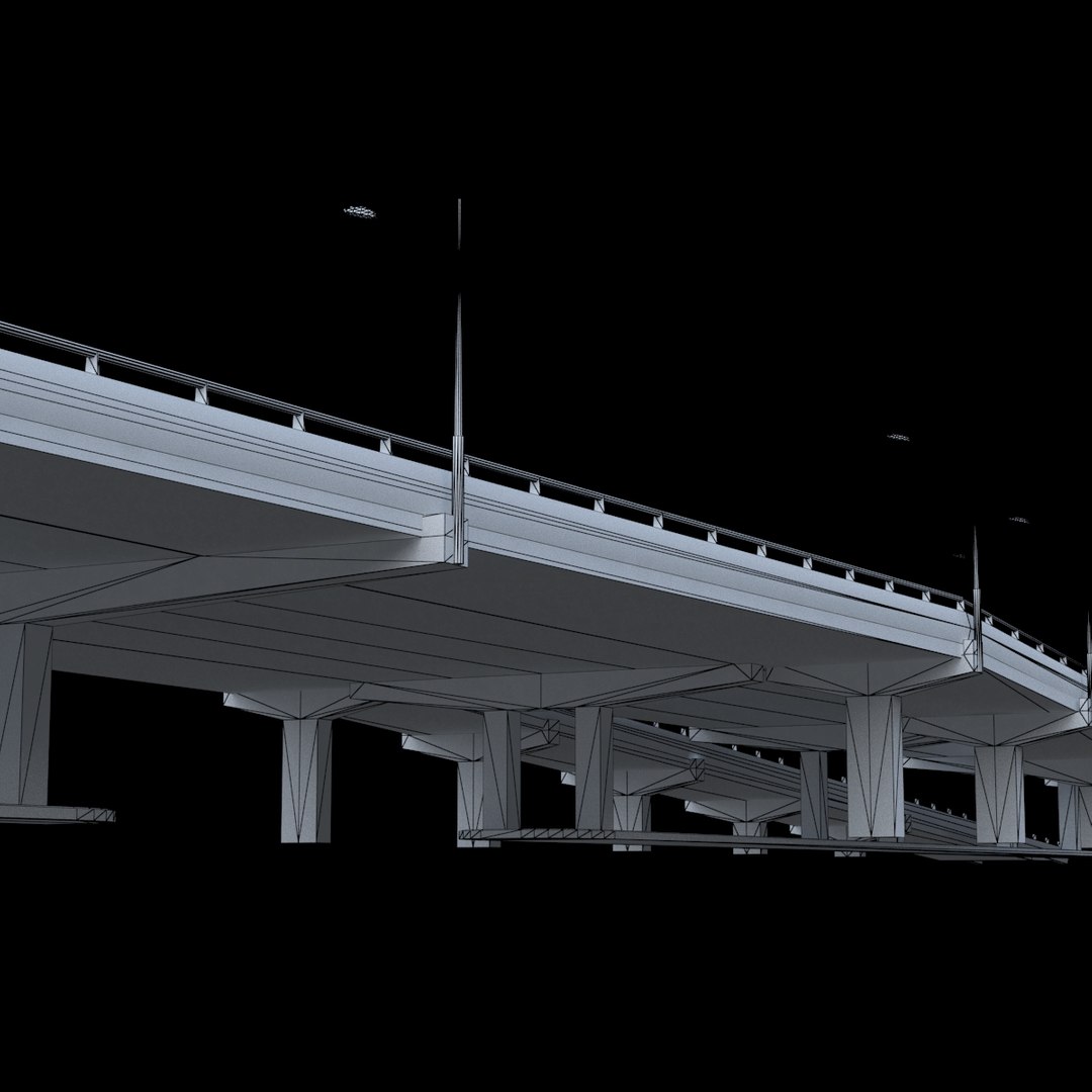 Highway 3D Model - TurboSquid 1407889