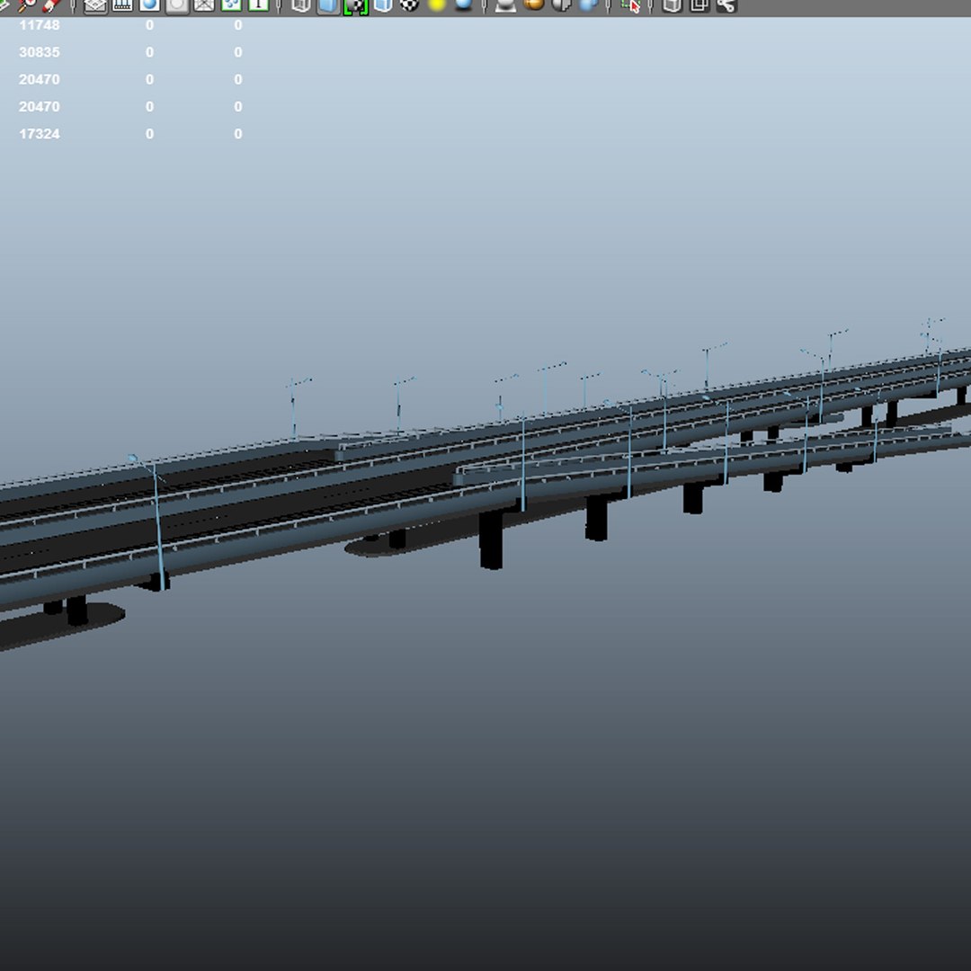 Highway 3D Model - TurboSquid 1407889
