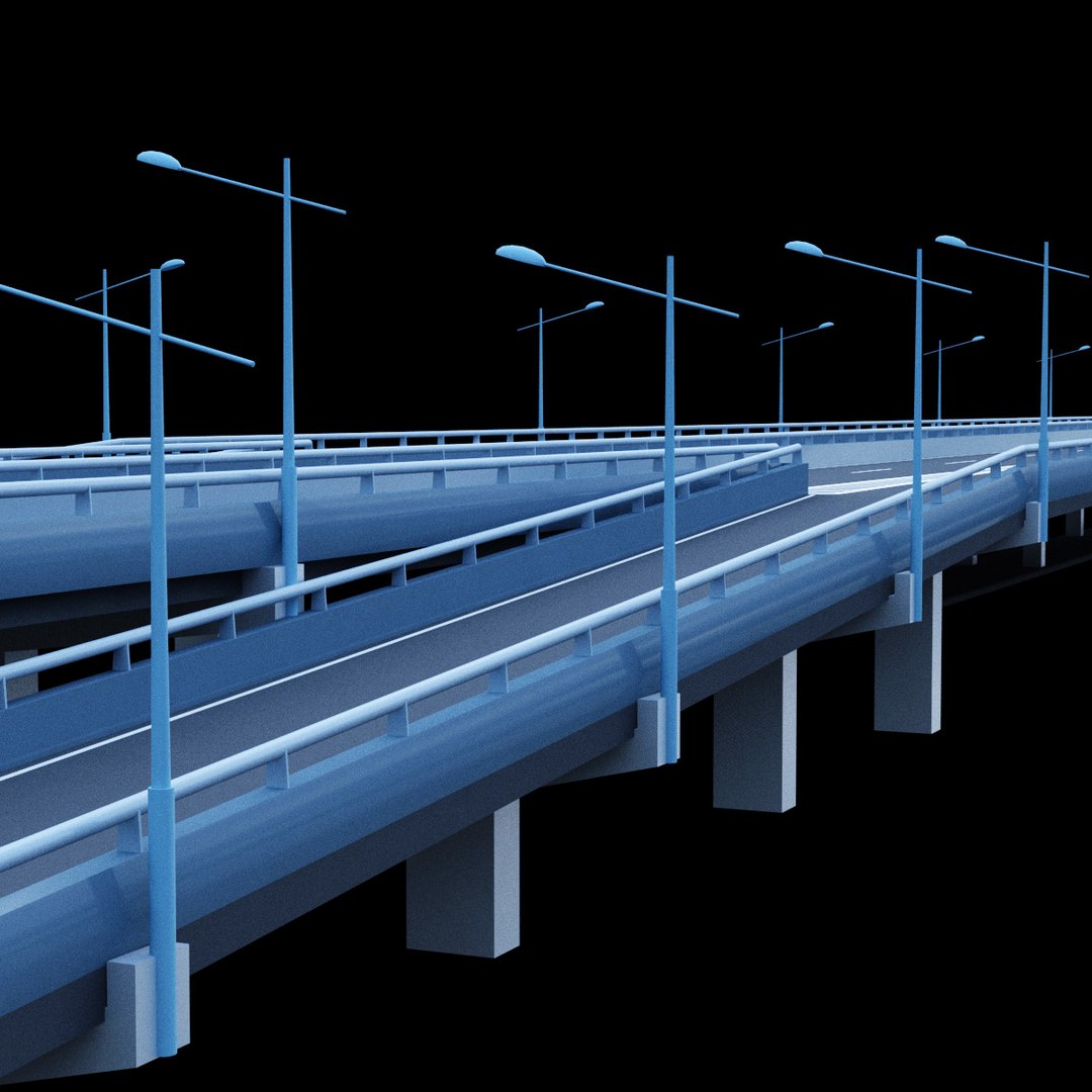 Highway 3D Model - TurboSquid 1407889