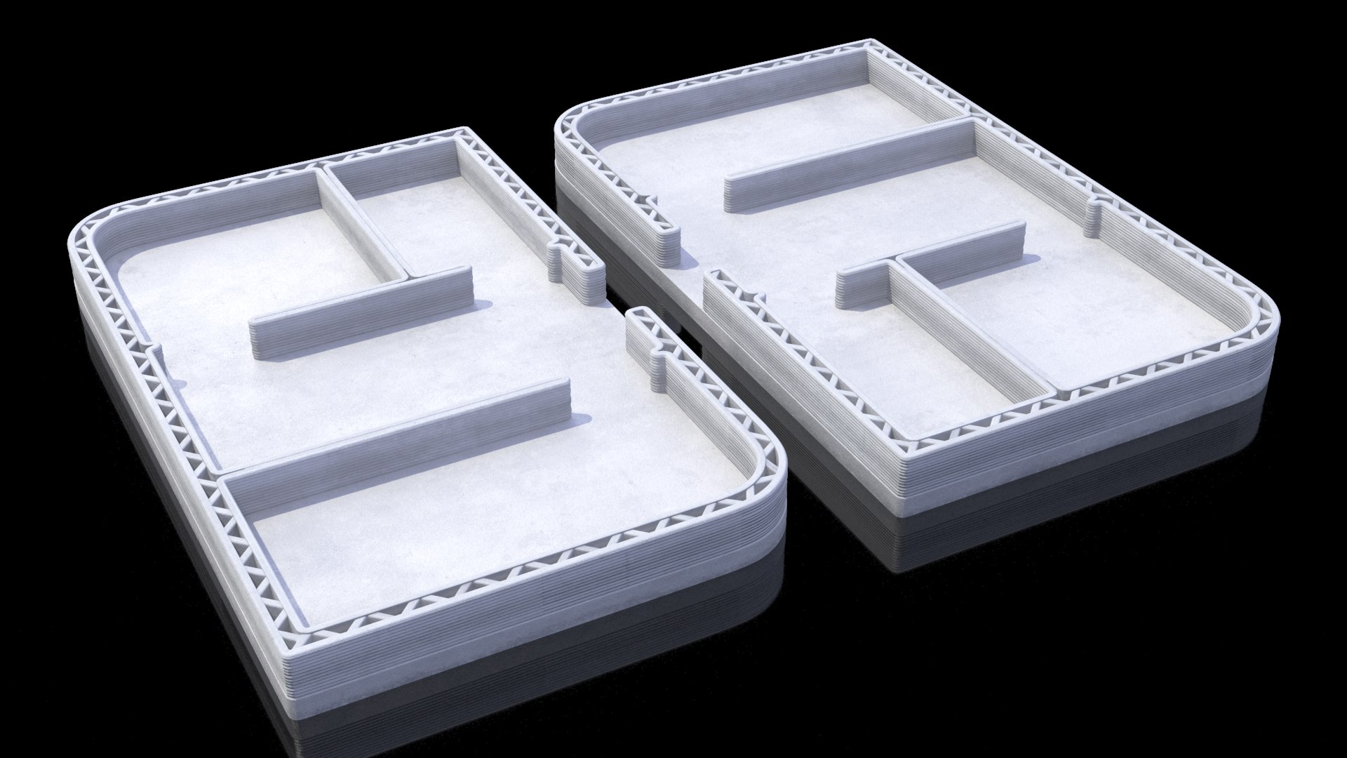 3D Model Incomplete 3D Printed House Module - TurboSquid 2236699
