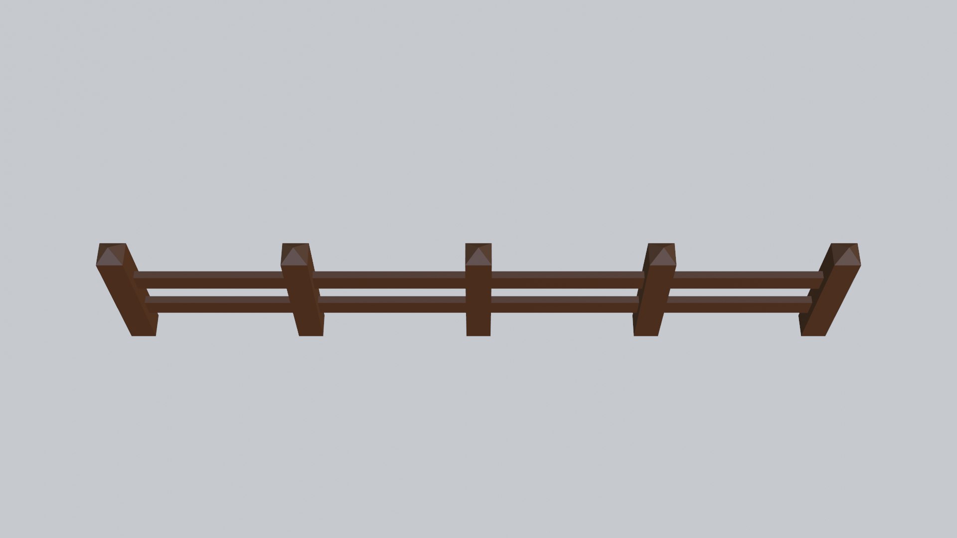3D Wooden Farm Fence With Texture Model - TurboSquid 1937112