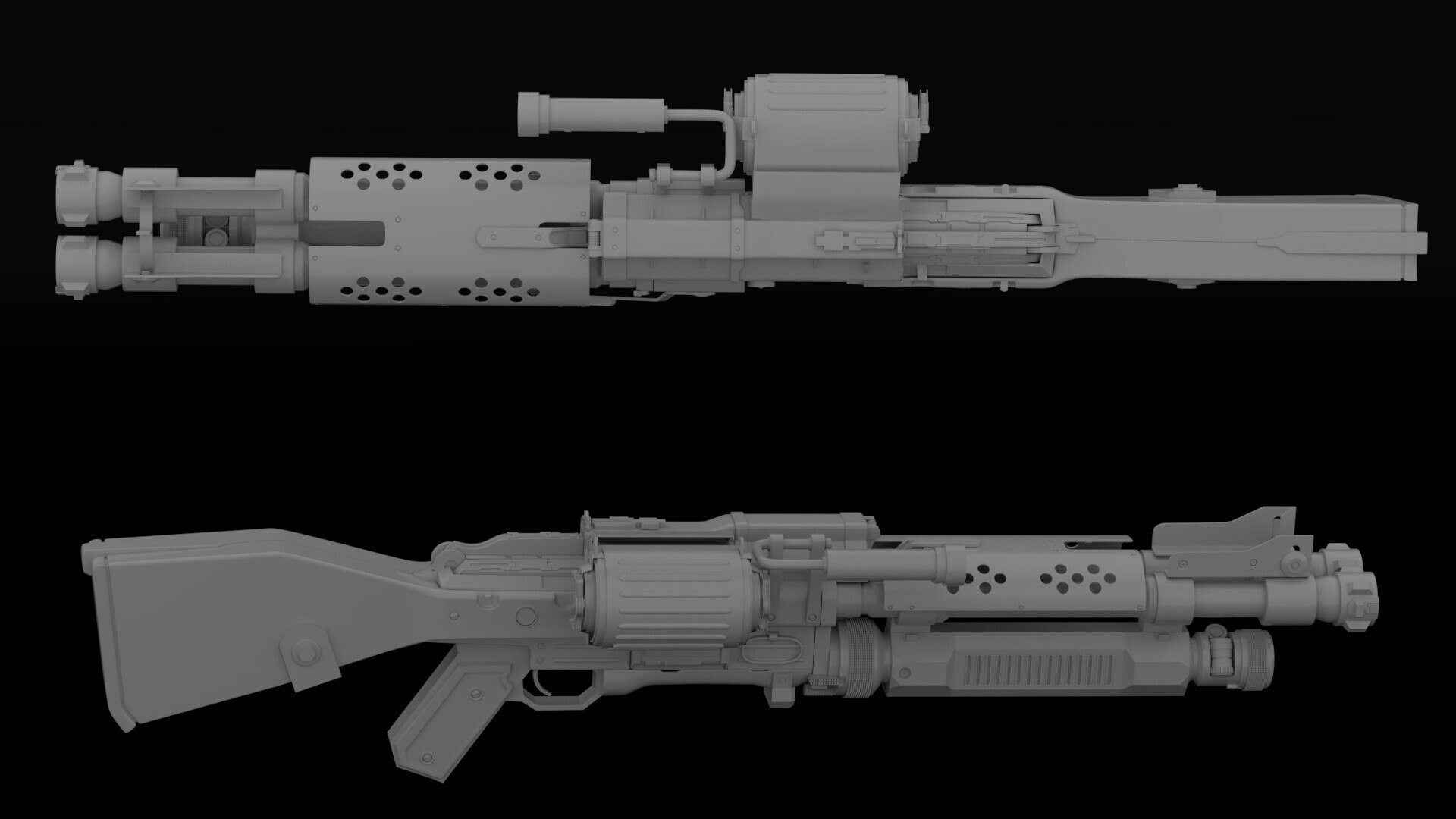 The Old Bloods Short Gun46 3D Model - TurboSquid 2041689