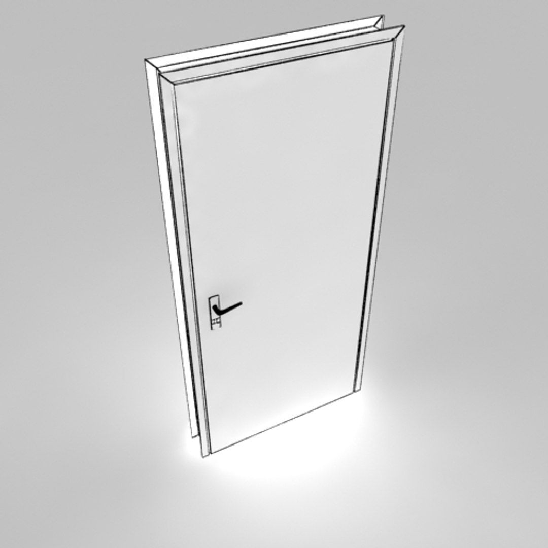 doors set 3d model
