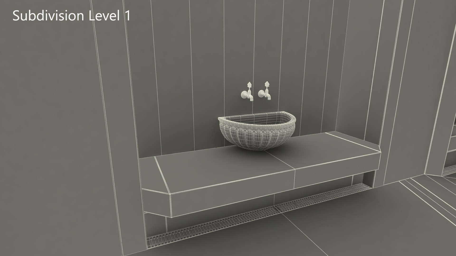 Turkish Bath Hamam Interior Model - TurboSquid 2413796