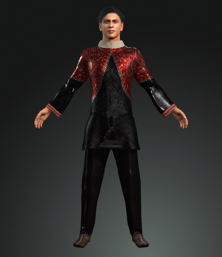 Sharokhan Bollywood Movie Star Model - TurboSquid 1549932