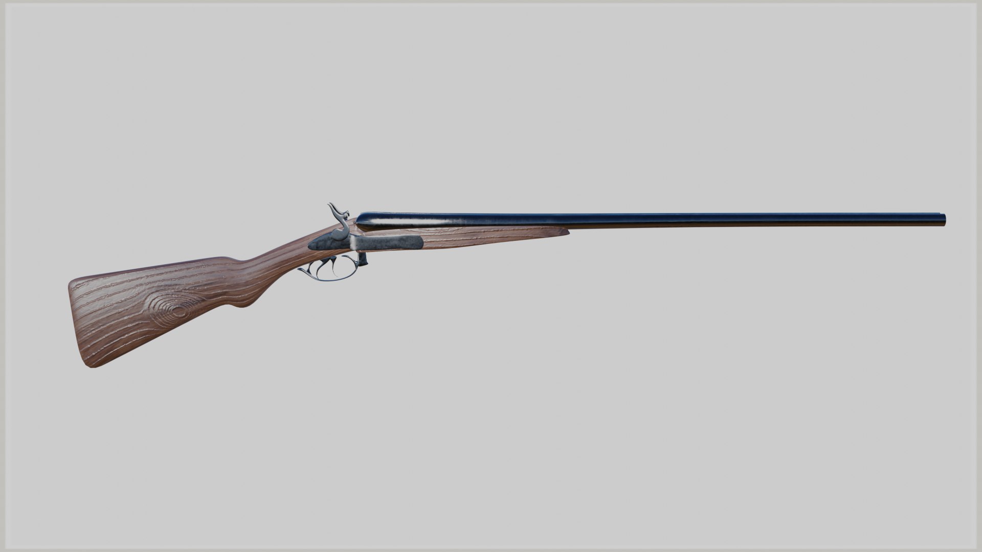 Shotgun Barrel Gun 3D Model - TurboSquid 1488208