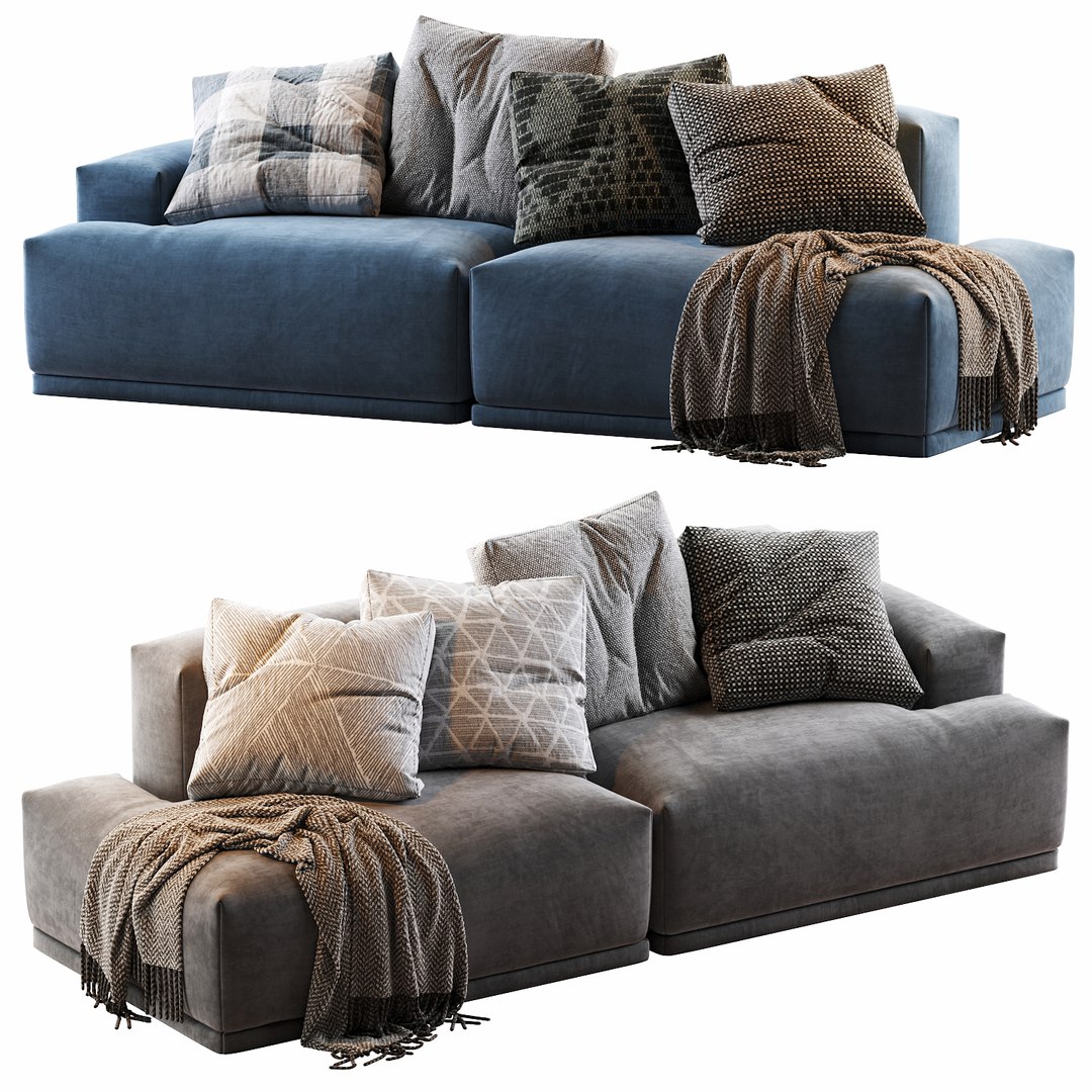 CONNECT MODULAR SOFA 3D - TurboSquid 1779489