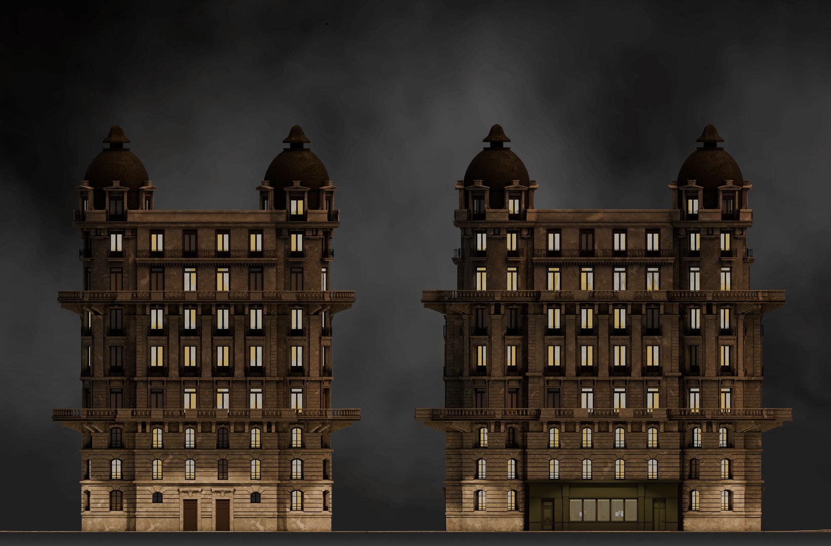 3D Paris Haussman Building Model - TurboSquid 2353082