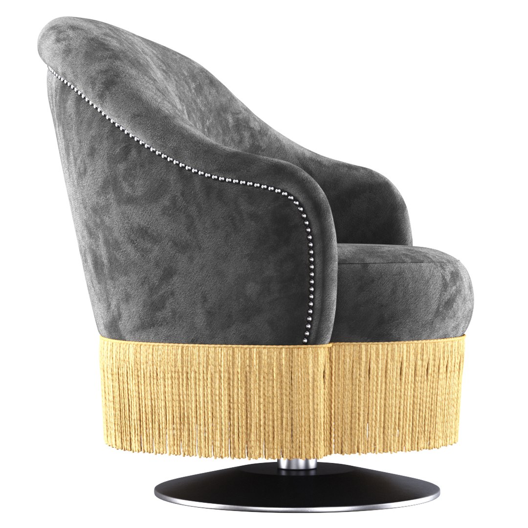 Amanda restaurant armchair 3D - TurboSquid 1755634