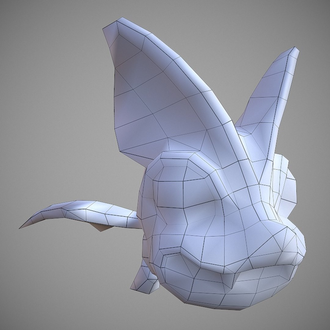 Microbat Cartoon 3D Model - TurboSquid 1335256