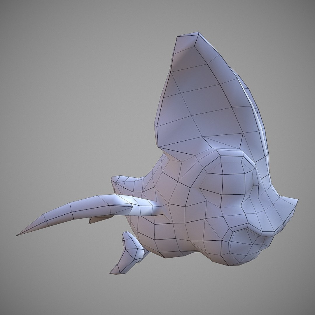 Microbat Cartoon 3D Model - TurboSquid 1335256