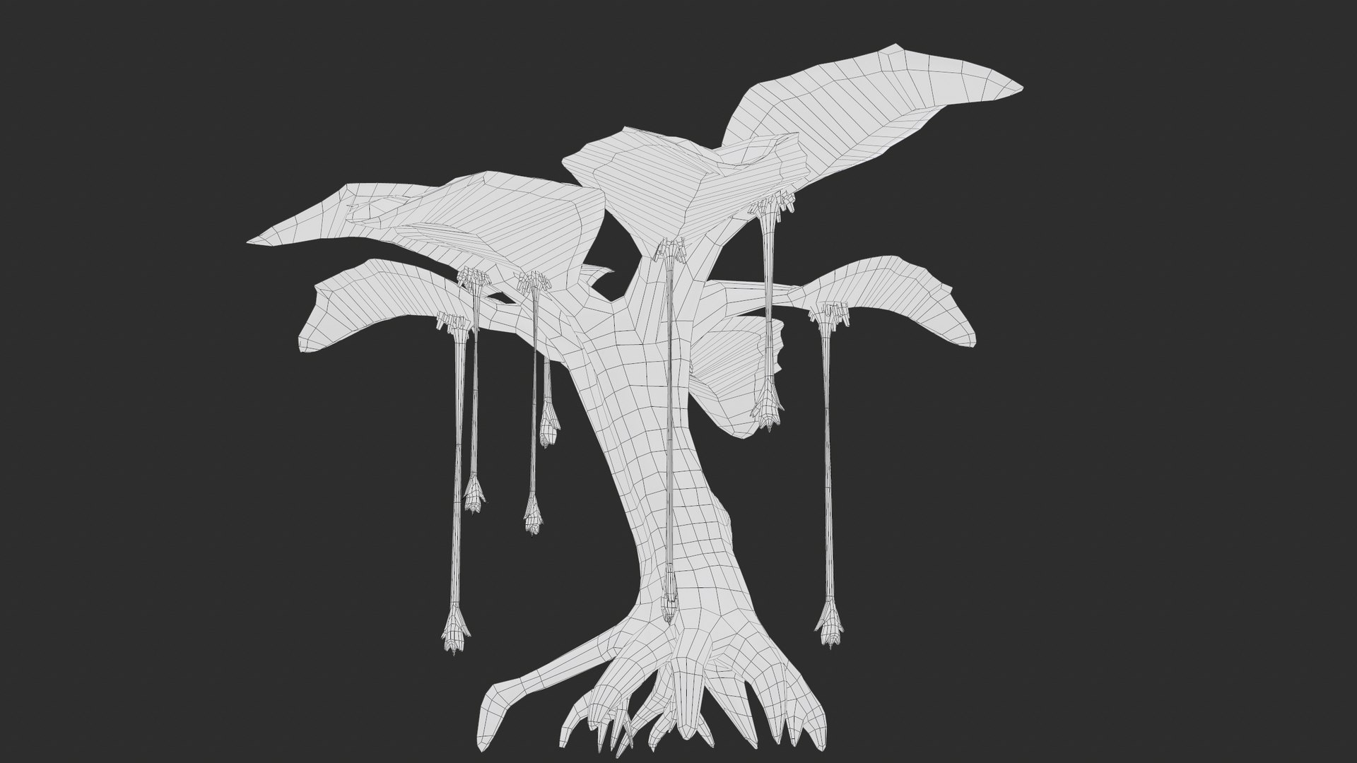 3D Alien Tropical Tree PBR - TurboSquid 2073882