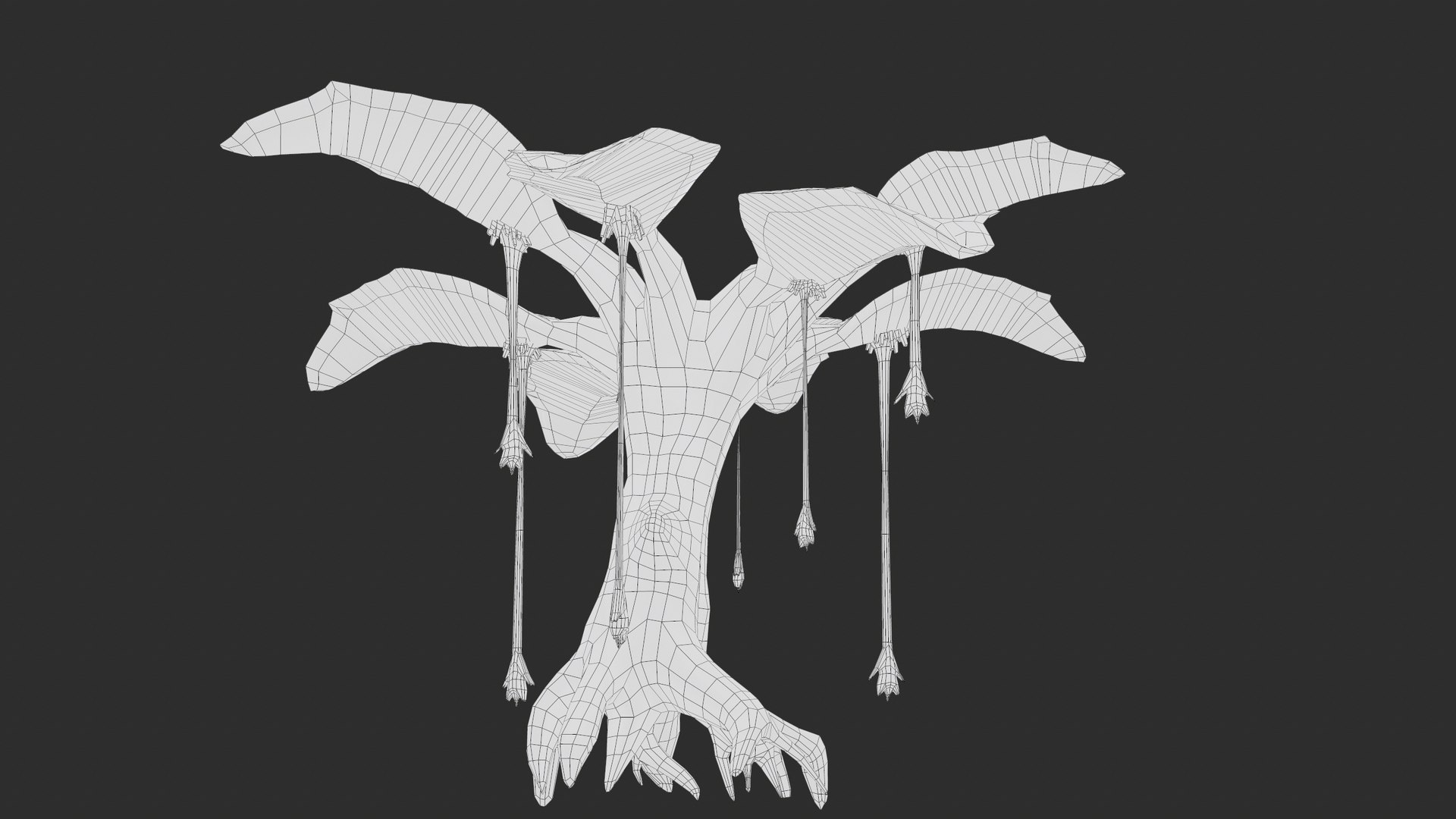 3D Alien Tropical Tree PBR - TurboSquid 2073882