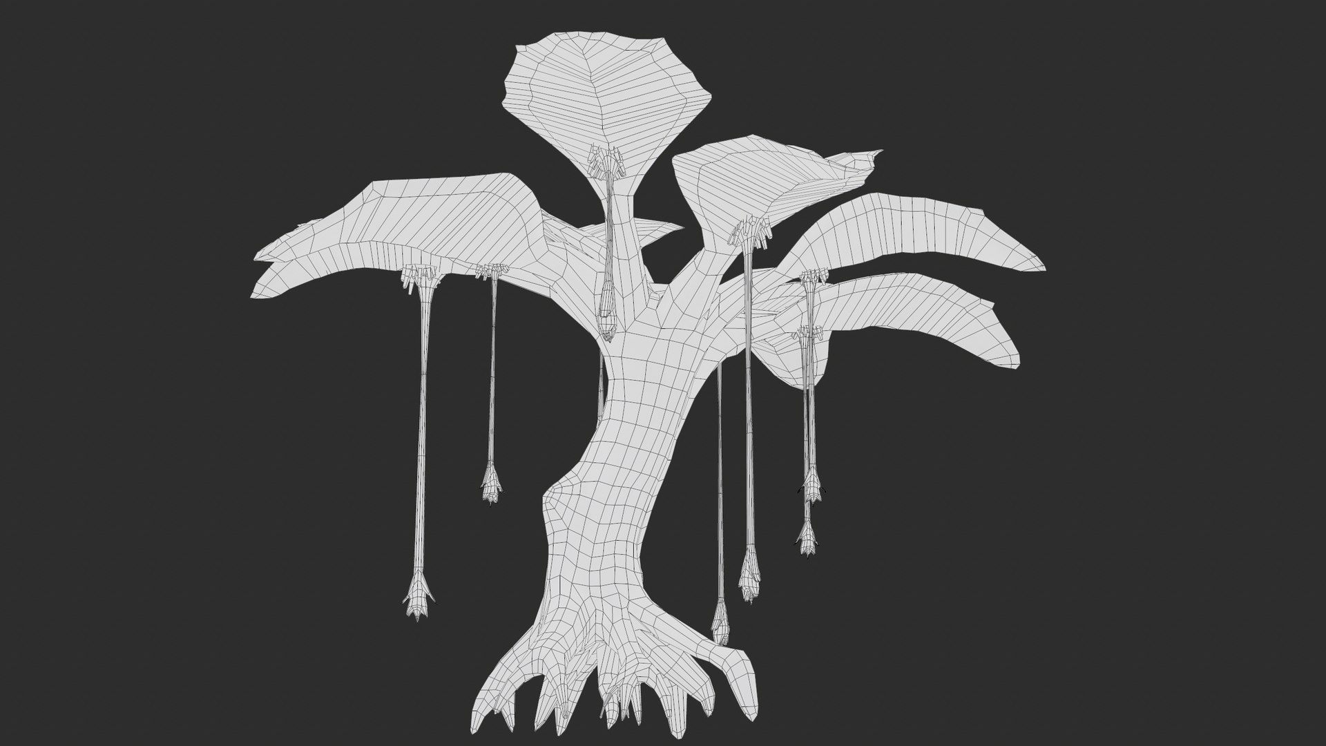 3D Alien Tropical Tree PBR - TurboSquid 2073882