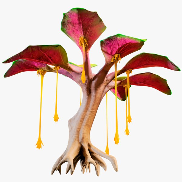 modelo 3d Alien Tropical Tree PBR - TurboSquid 2073882