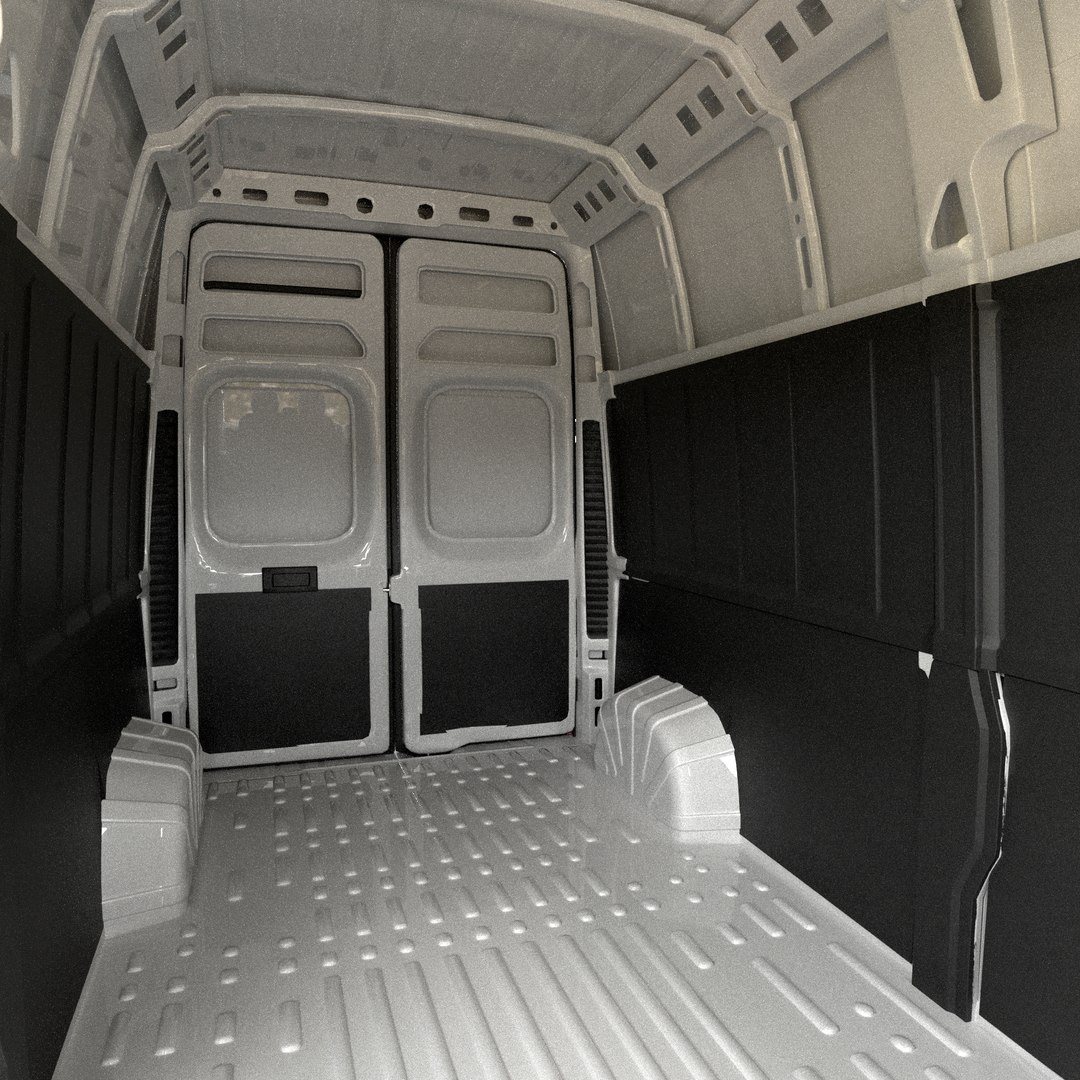 2024 Ram ProMaster L3H3 Detailed Interior 3D Model - TurboSquid 2338924