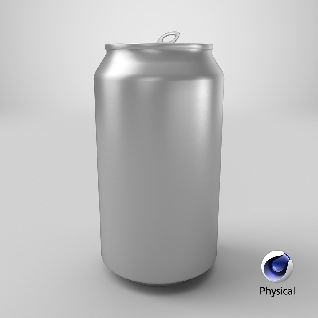 3D Opened Standard Aluminum Can 355ML - TurboSquid 2171334