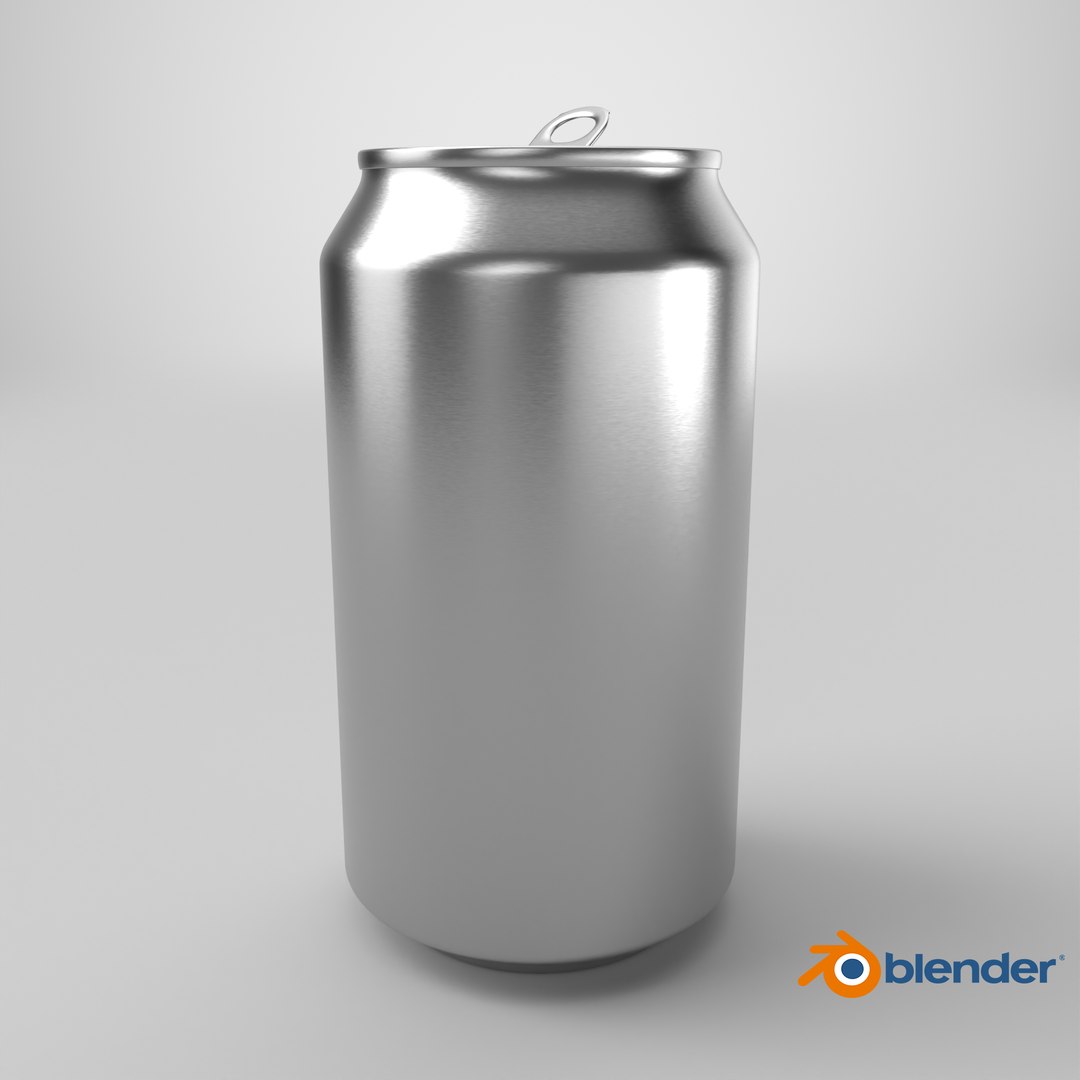 3D Opened Standard Aluminum Can 355ML - TurboSquid 2171334