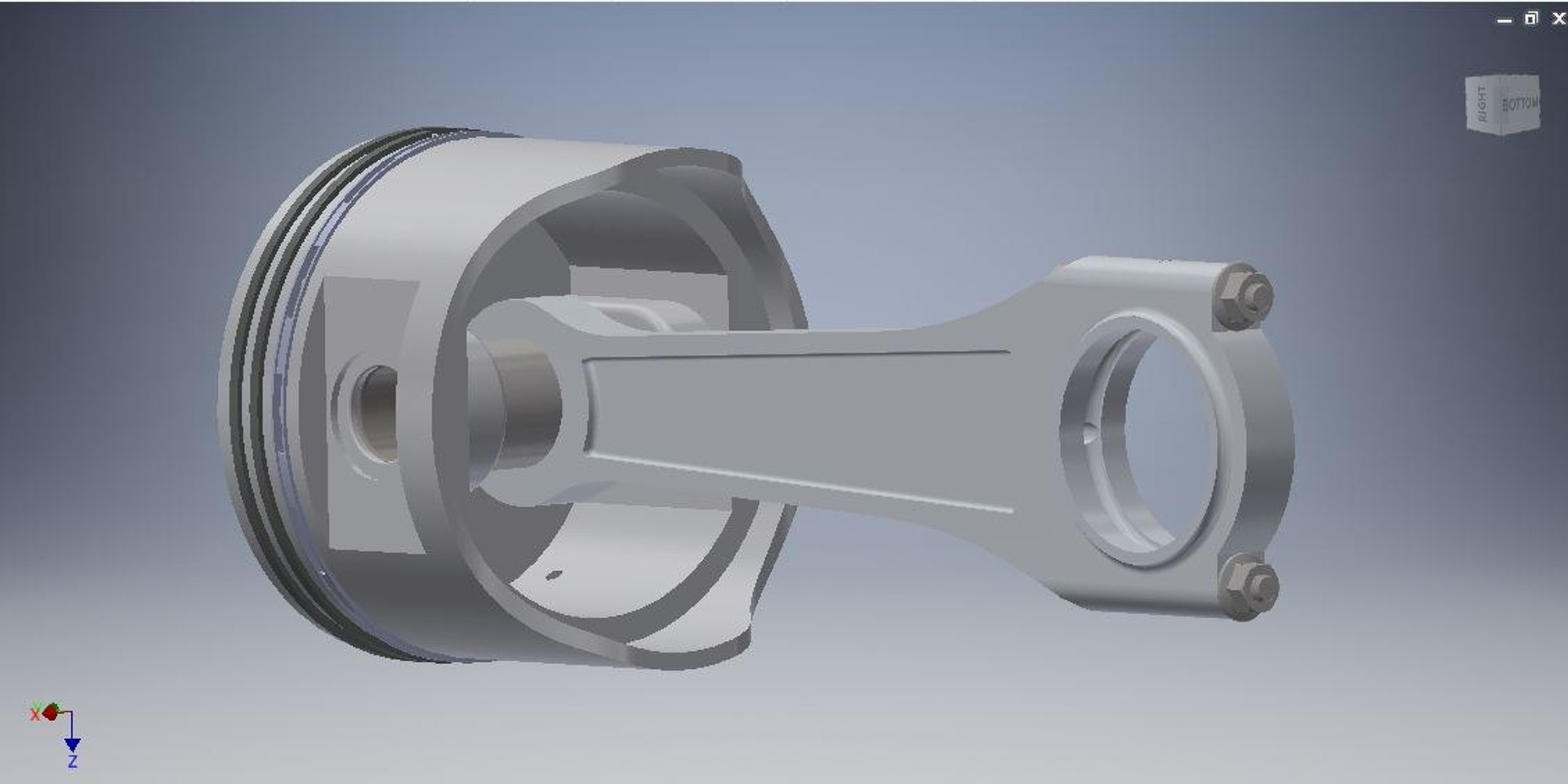 V12 Engine Piston Crankshaft 3D Model - TurboSquid 1317490