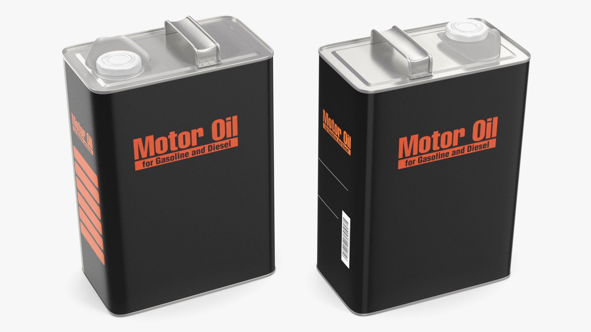 Motor Oil Metal Can 4L 3D - TurboSquid 1943487