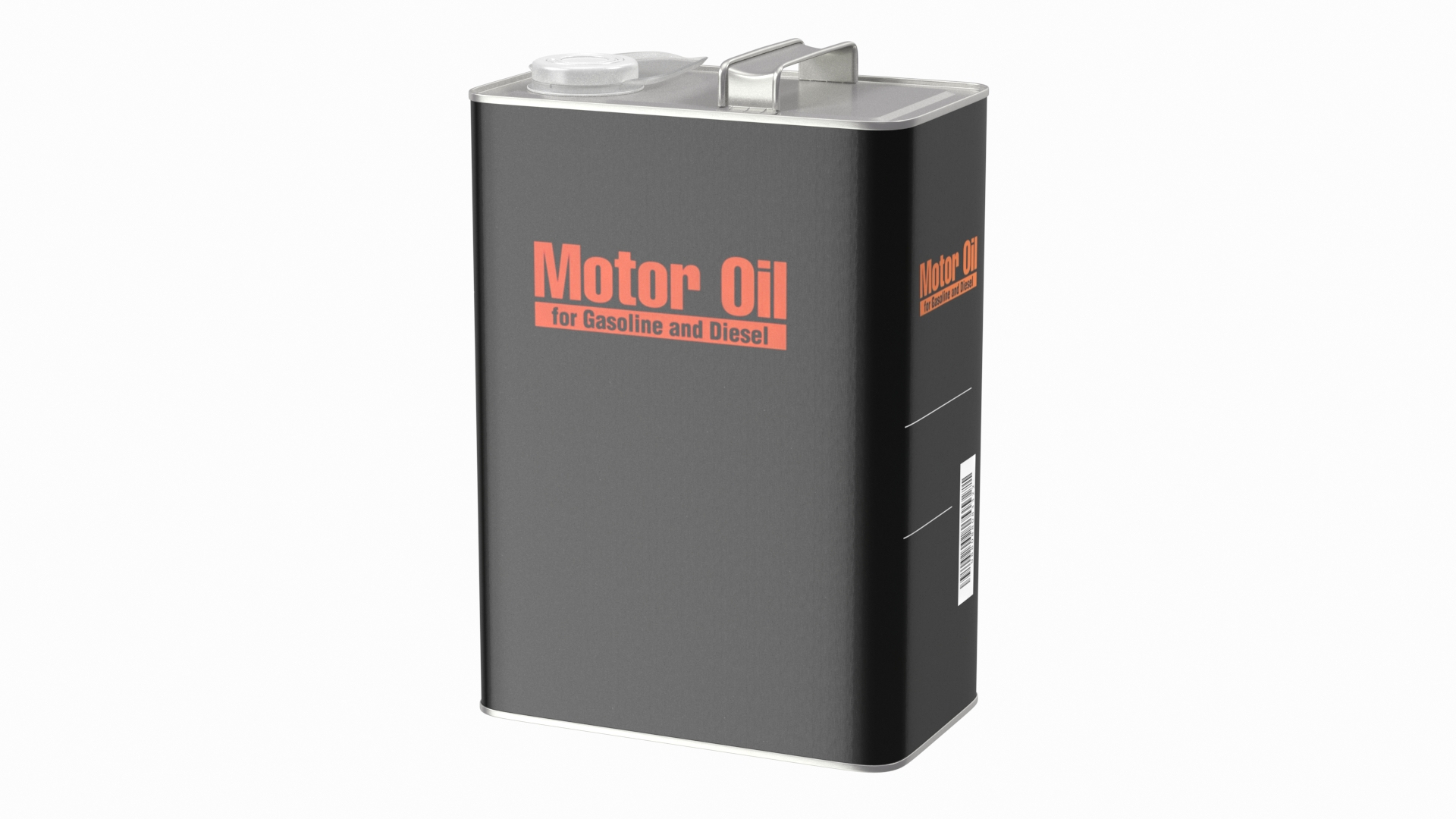 Motor Oil Metal Can 4L 3D - TurboSquid 1943487
