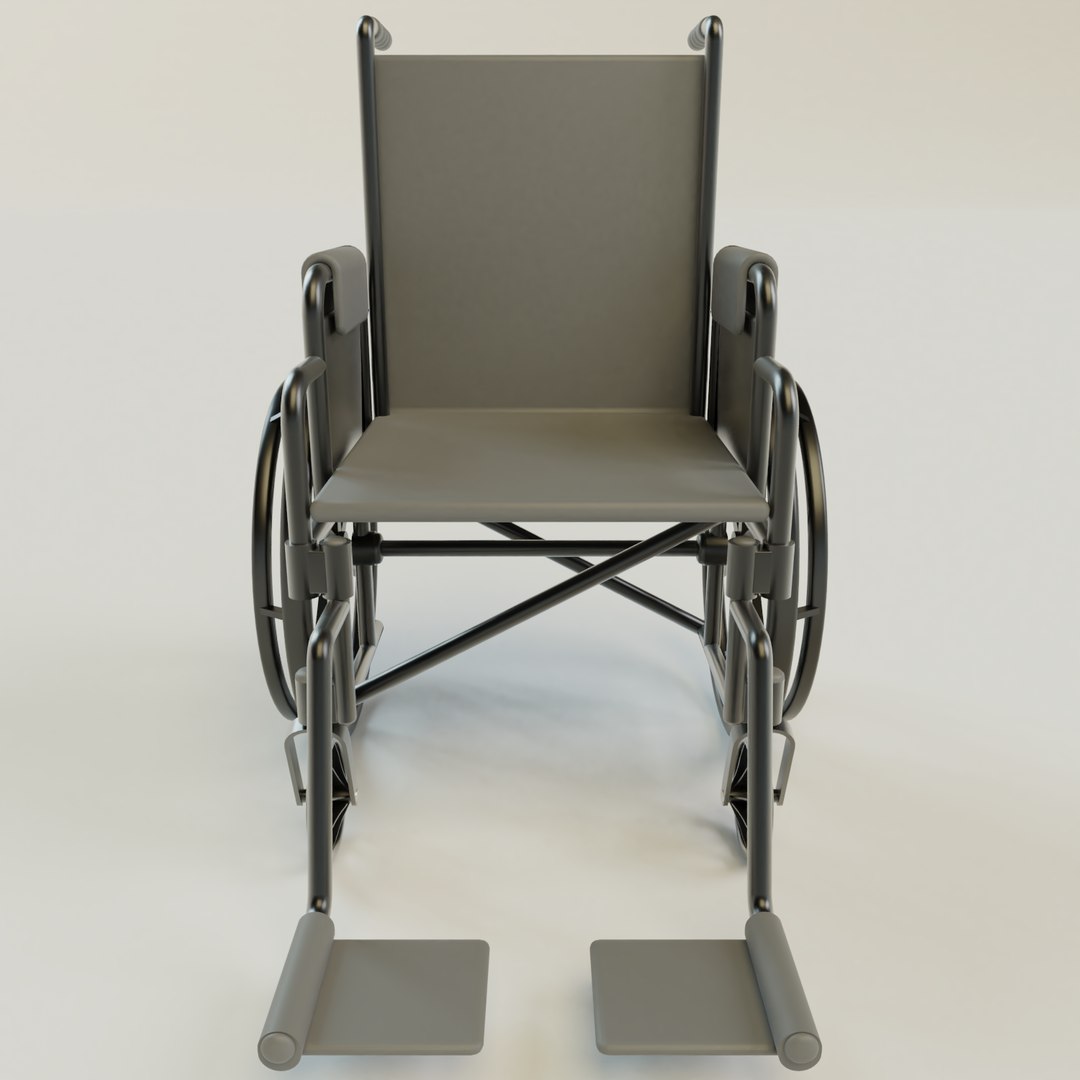 3D Wheelchair Materials Model - TurboSquid 1263181