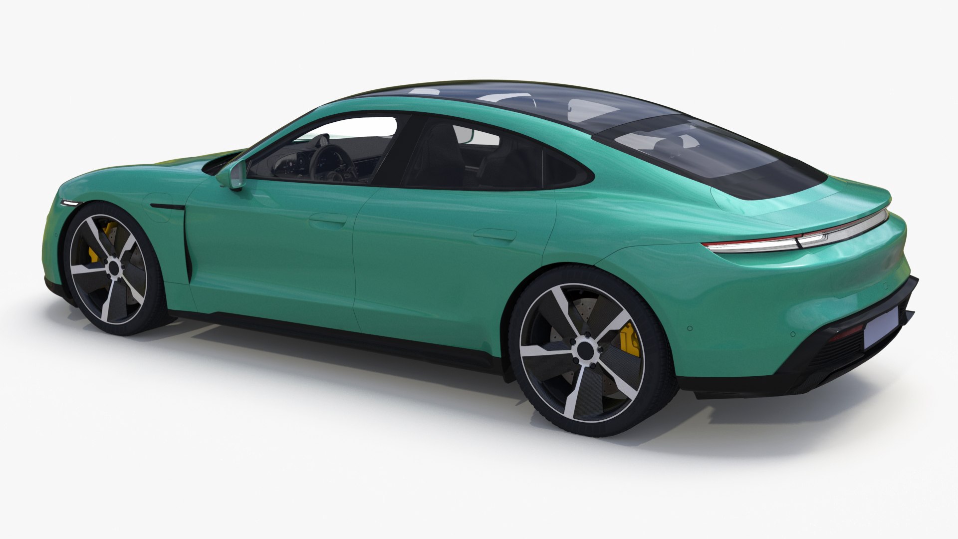 3D Model Electric Sports Car Sedan Mint - TurboSquid 2302366