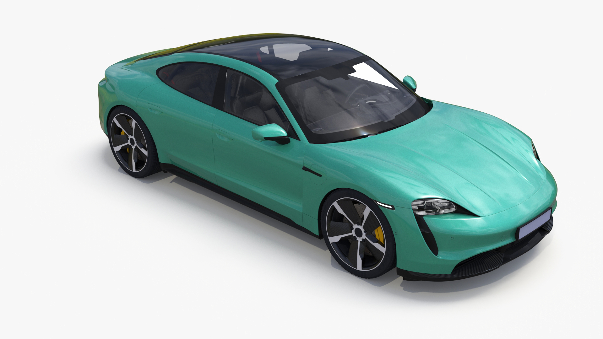 3D Model Electric Sports Car Sedan Mint - TurboSquid 2302366