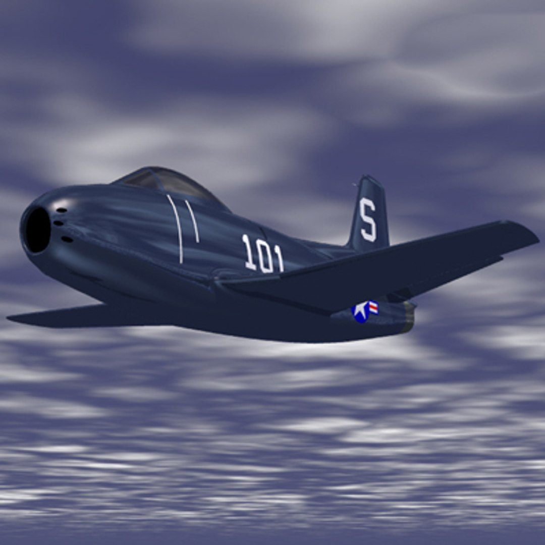 3d Model Fj1 Jet Fighter