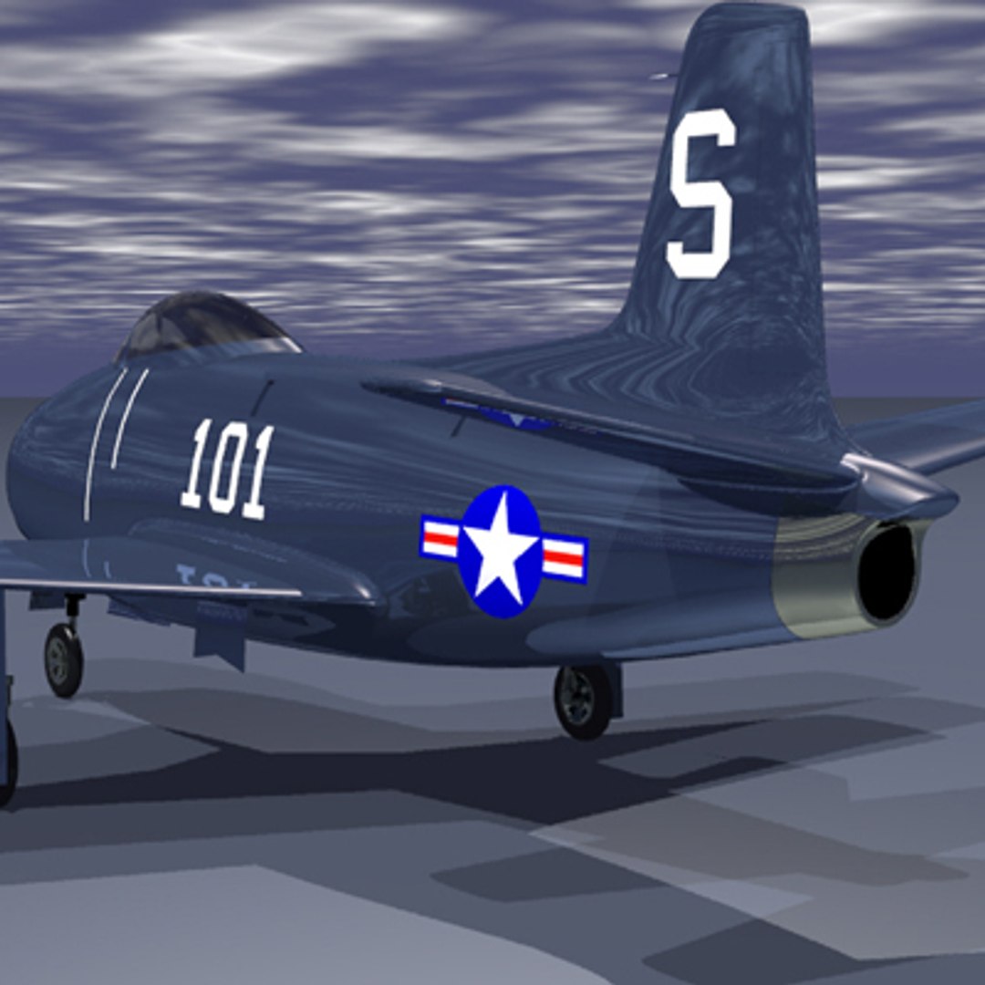 3d Model Fj1 Jet Fighter