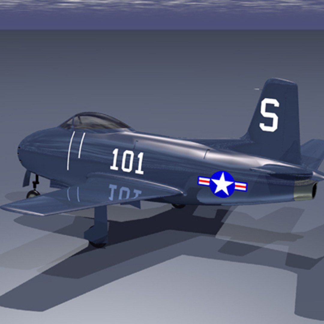 3d Model Fj1 Jet Fighter