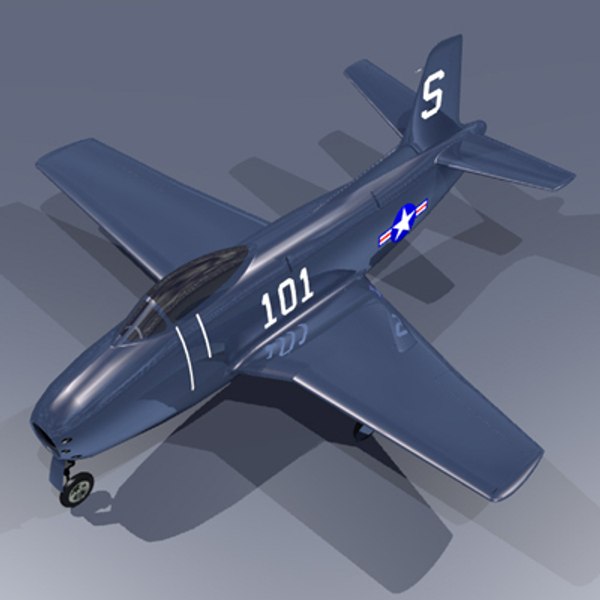 3d model fj1 jet fighter