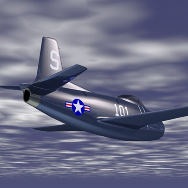 3d model fj1 jet fighter
