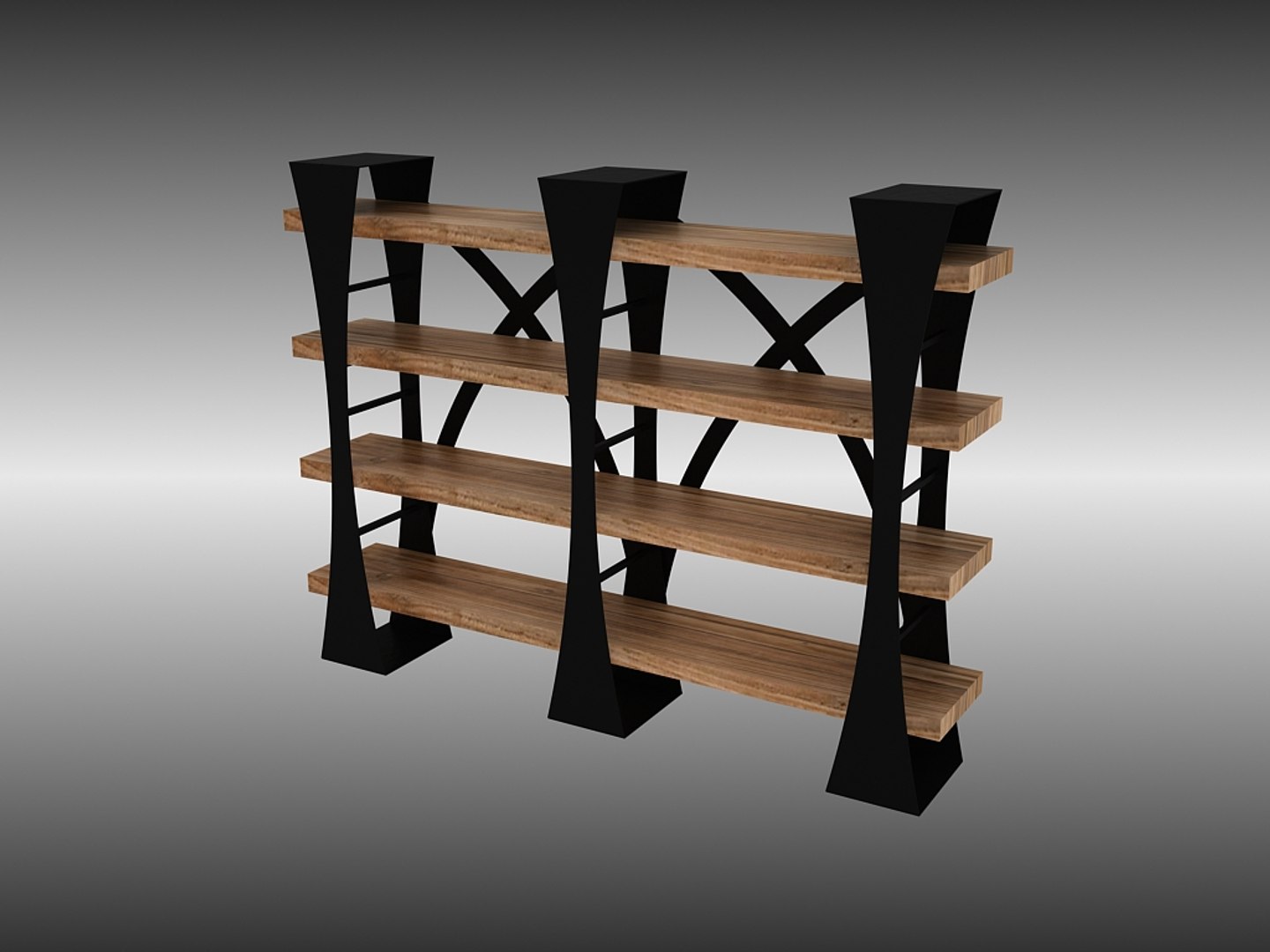 3D Bookshelf Book Shelf - TurboSquid 1394554