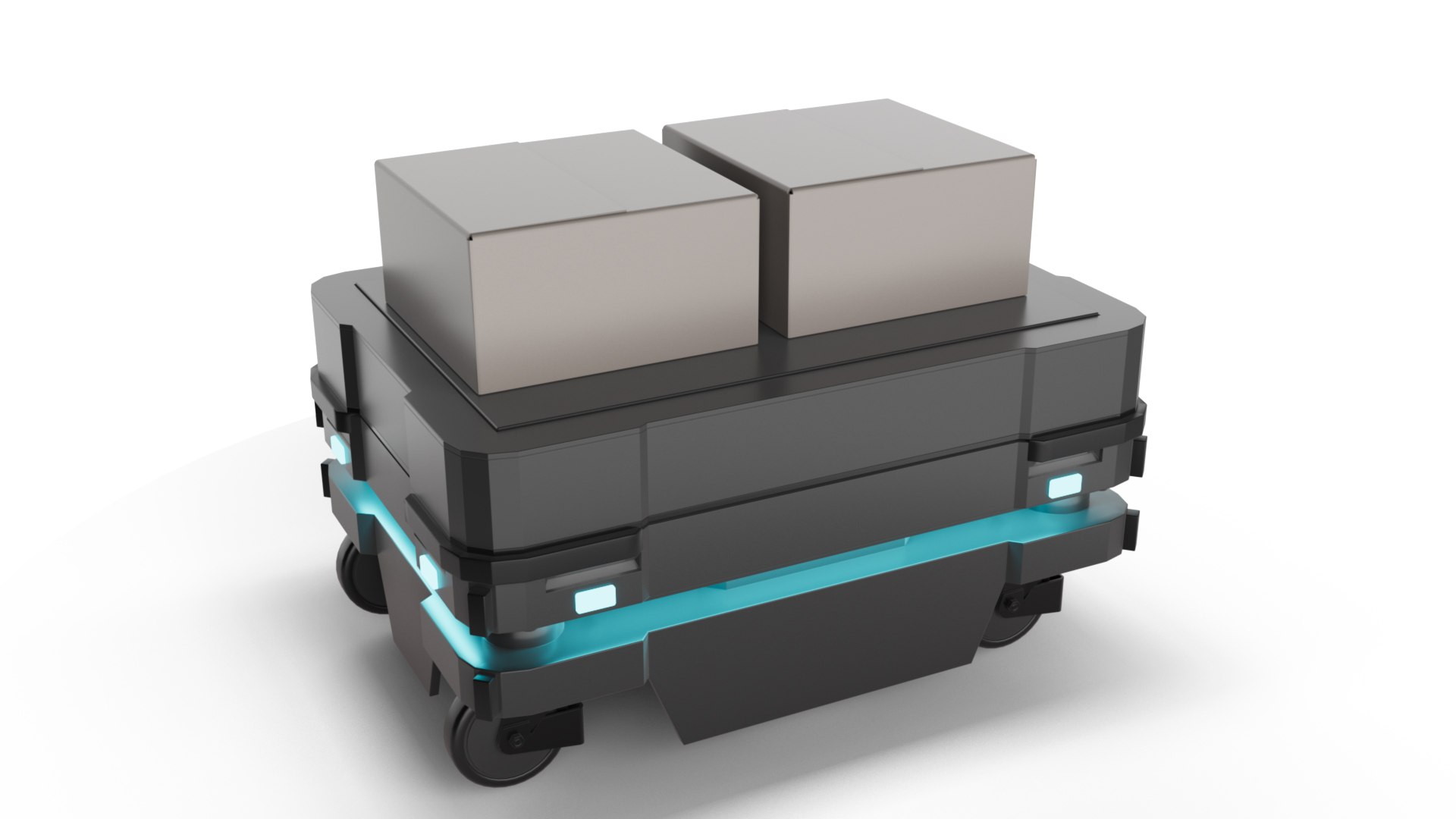 AMR AGV Cobot Small Mover Set01 3D - TurboSquid 2325911