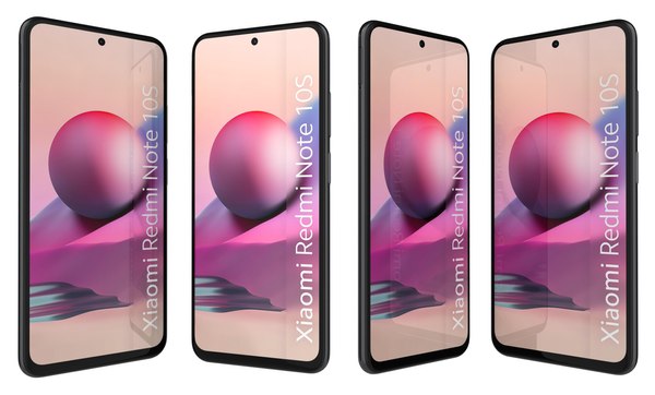 Xiaomi Redmi Note 10S Black 3D model - TurboSquid 1739625