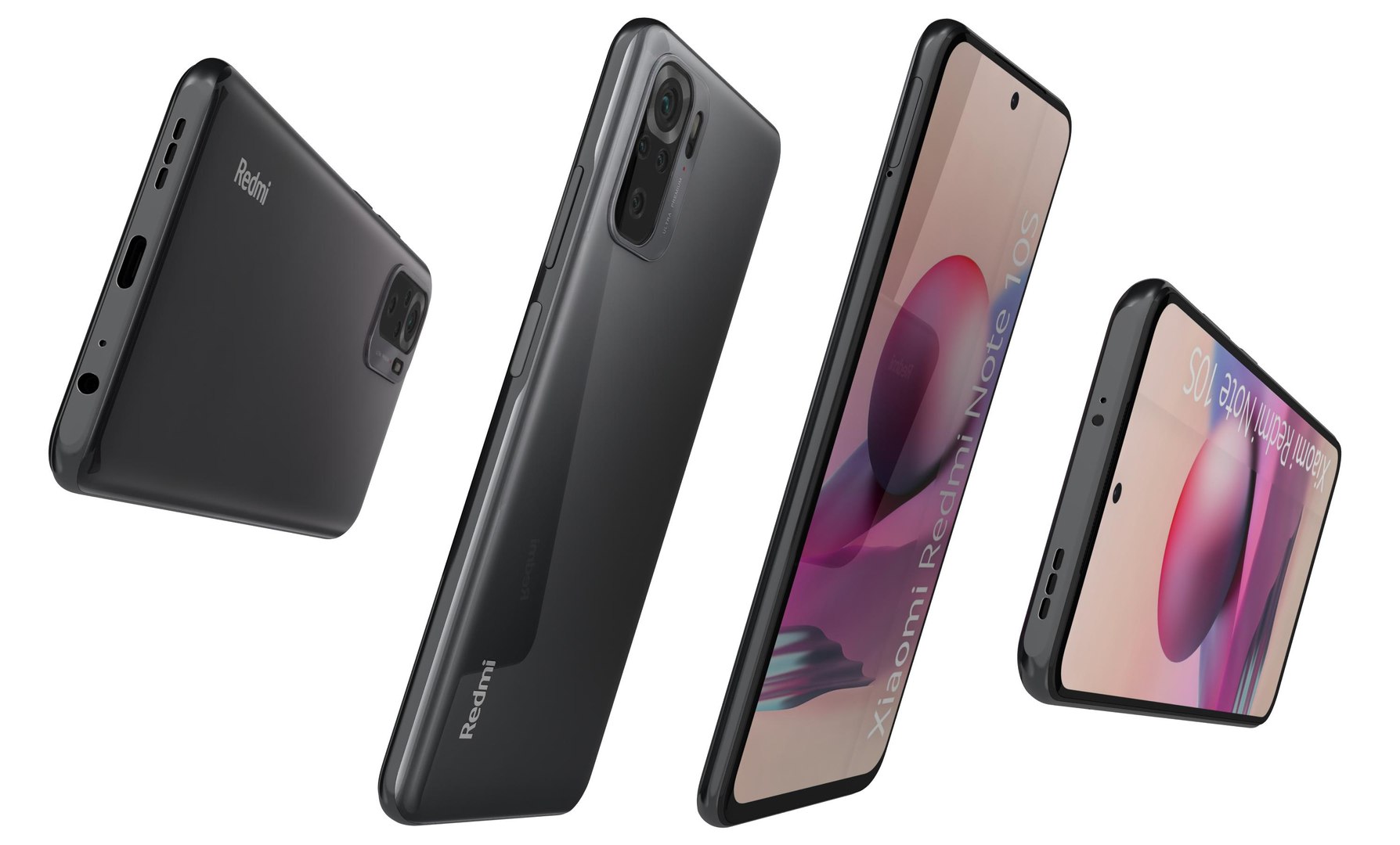 Xiaomi Redmi Note 10S Black 3D Model - TurboSquid 1739625